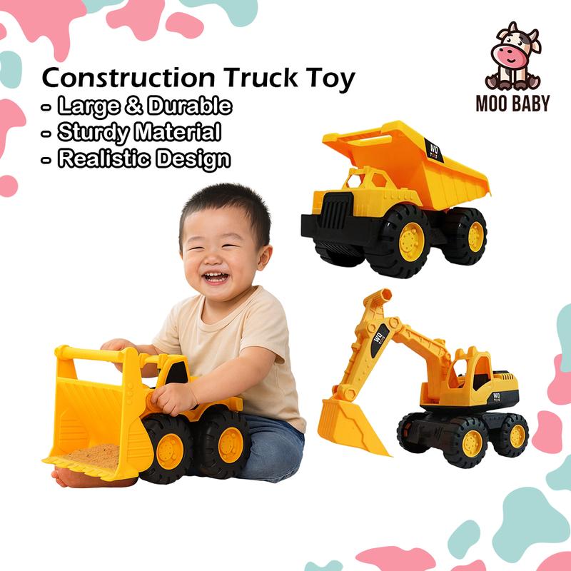 🐮Moo Baby Mainan Lori Besar Murah Toy Truck Kereta Mainan Tractor ...
