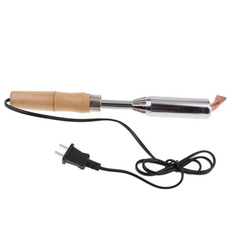 High Electric Iron With Wooden Handle Tip 200W - TikTok Shop Singapore