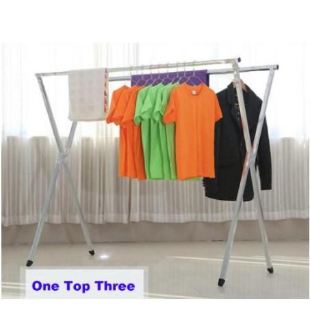 Foldable Sampayan Stainless Steel Clothes Rack Laundry Dryin - TikTok ...