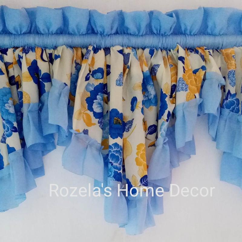 Diamond Valance in Veron Design for Home Decor - TikTok Shop Philippines