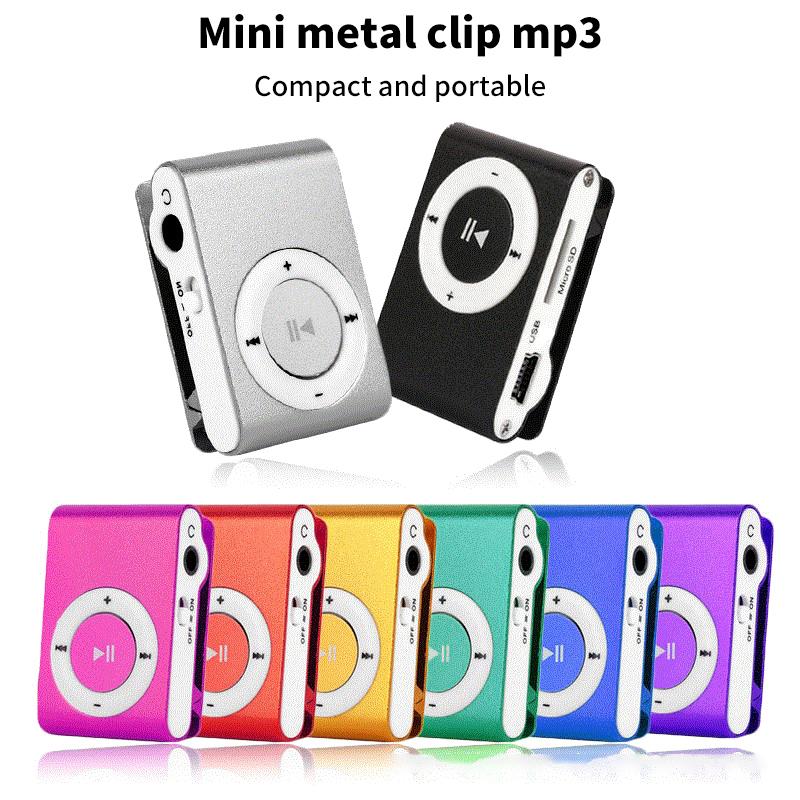 Pemain Mp3 Mini, Klip Logam, Saiz Mini, Media Muzik, Sesuai untuk ...