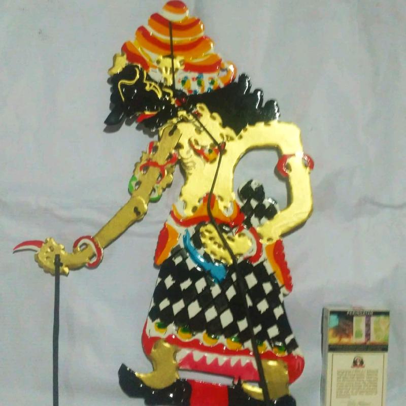 DEWA RUCI TOKOH WAYANG KULIT BAHAN DUPLEK HALUSAN - Shop | Tokopedia