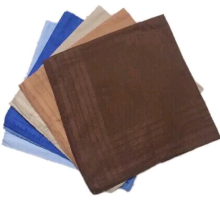 6 pcs - 12 pcs Handkerchief Plain color for Mens and women Panyo ...