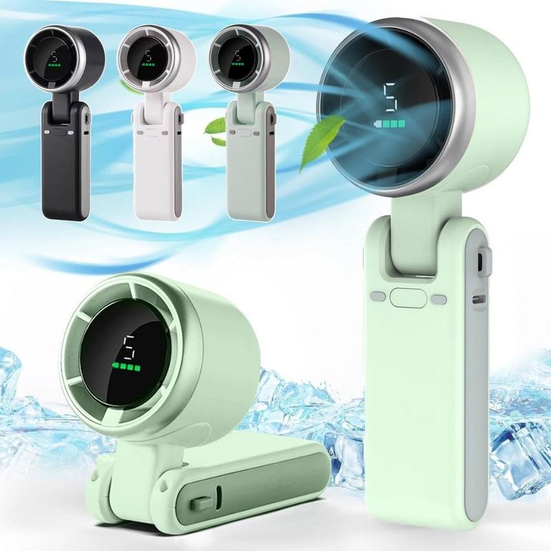 Kipas Angin Lipat Turbo Strong Portable Handheld Rechargeable Mini Fan ...