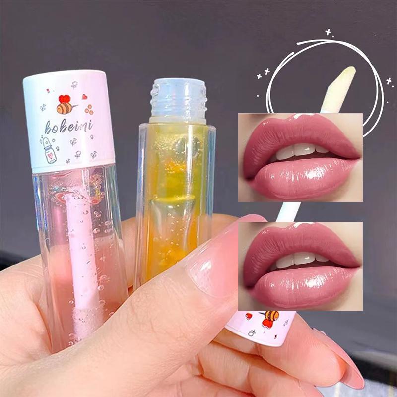 COD 3 Color Moisturizing Lip Oil Colorless Clear Lip Oil Natural ...