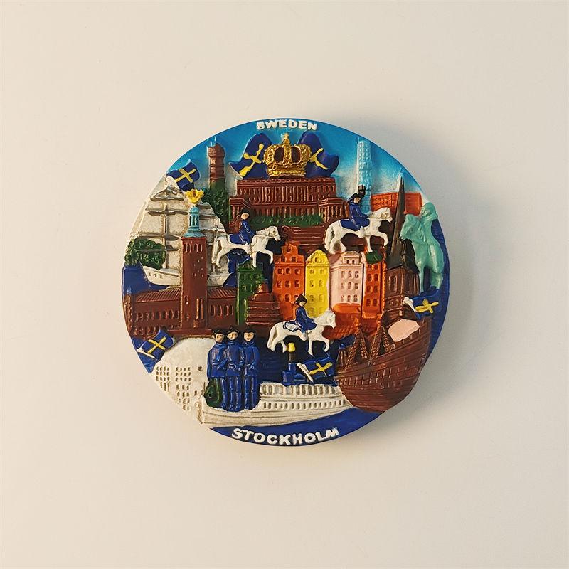 Stockholm, Sweden Creative City Landscape Decoration Magneti - TikTok ...