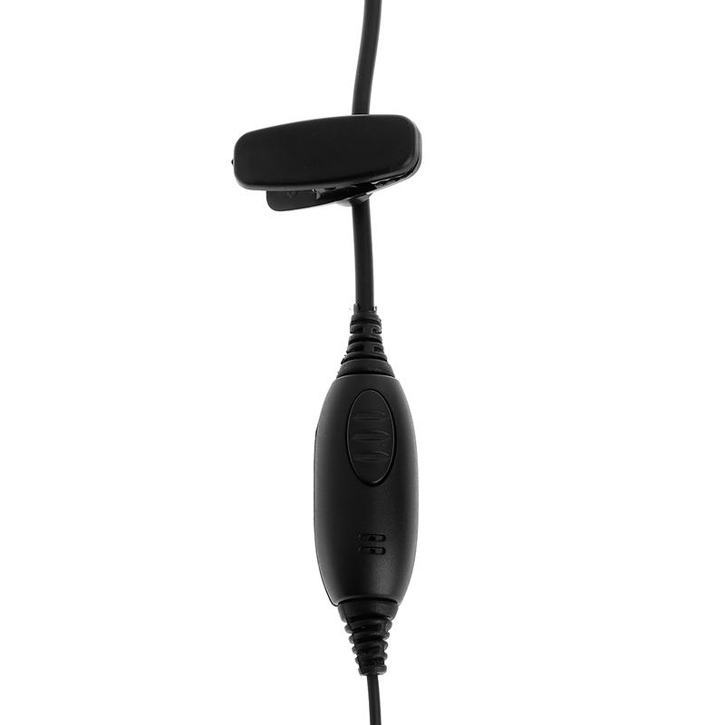 Clip-Ear Headset 1 Pin 2.5mm Magnetic G Shape Earpiece Mic Two - TikTok ...