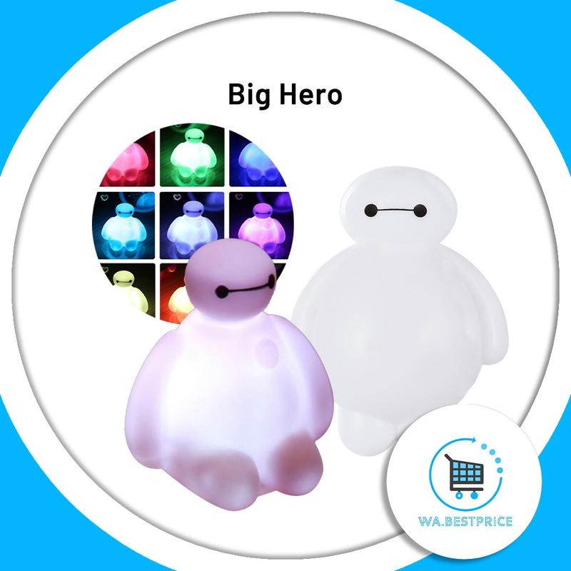 WABEST Big Hero LED Night Light 6 BayMax Decoration Table Lamp - TikTok ...