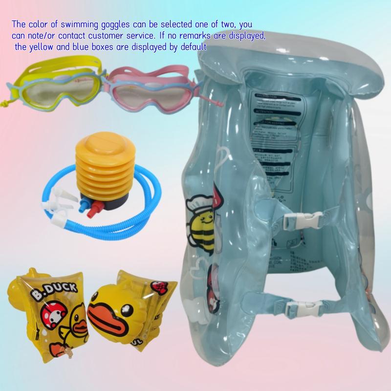 B.DUCK Cartoon inflatable swimming suit children's inflatabl - TikTok ...