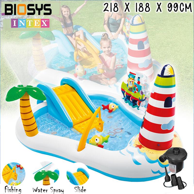 INTEX 57162 Kolam Renang Pusat Permainan Memancing Kanak-Kanak - TikTok ...