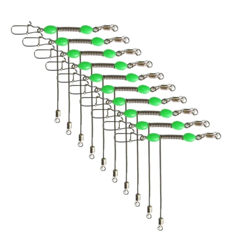 Pack of 10 Stainless Steel T Shape 3 Way Swivels for Fishing - TikTok ...