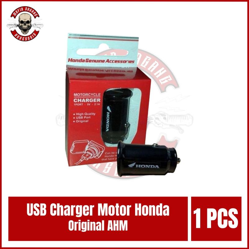 USB Charger Casan Hp Motor Original Honda AHM PCX ADV Beat Scoopy ...