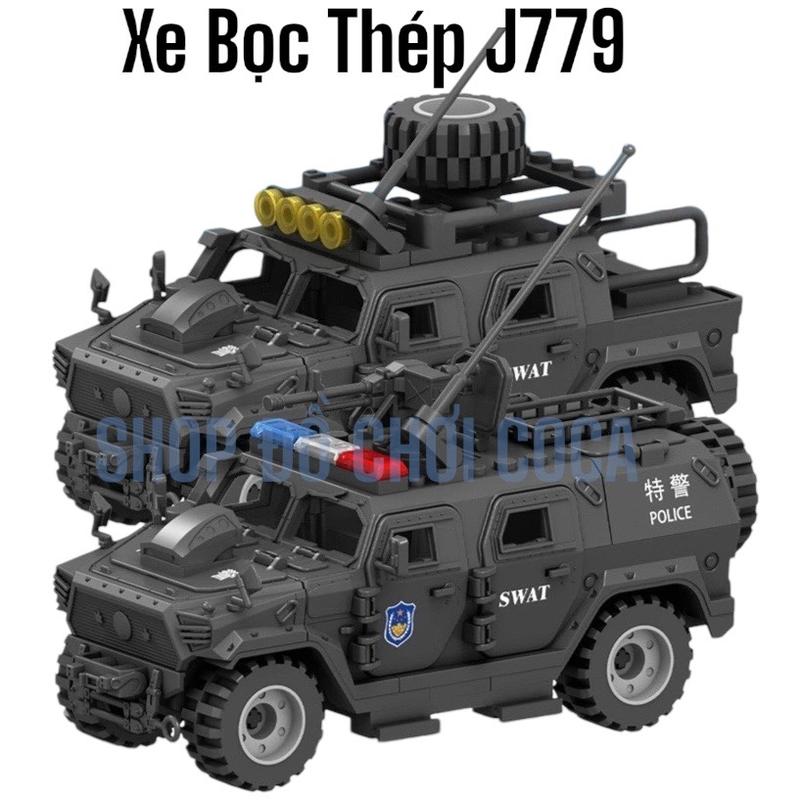 Đồ Chơi Lắp Ráp Xe Swat Bọc Thép J779. Tháo Lắp 2 Kiểu - TikTok Shop ...