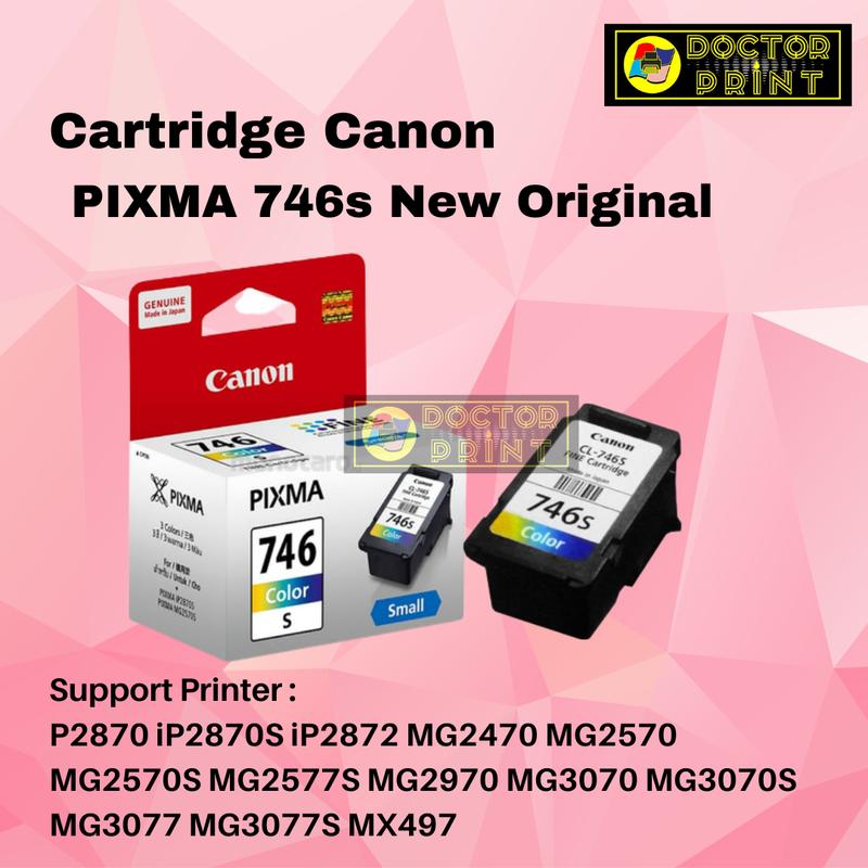 Cartridge Original Canon CL-746s CL746S Color Canon iP2870 MG2570 ...