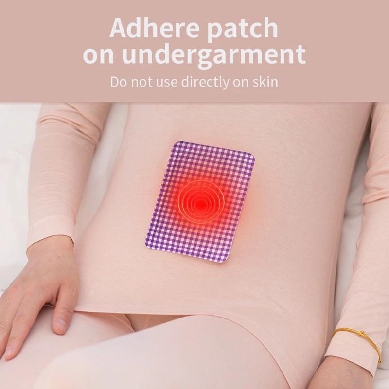 5pcsMenstrual Cramp Pain Relief Heat Patch Hot Compress Body Warmer ...