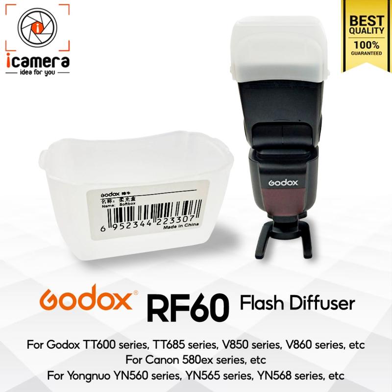 Godox Softbox RF60 Diffuser For TT600 series ,TT685 ,V850 ,V860 ...