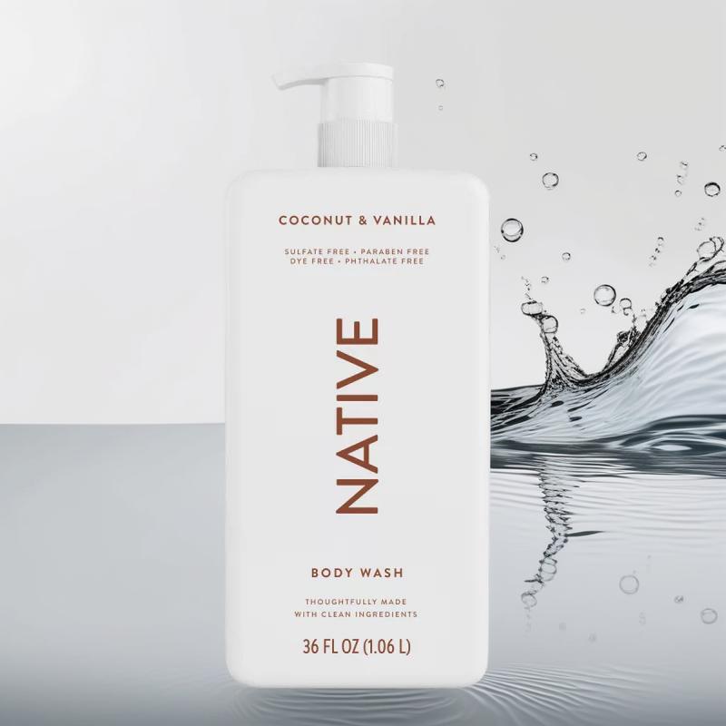 Native Coconut & Vanilla Body Wash Moisturizing Scent - TikTok Shop