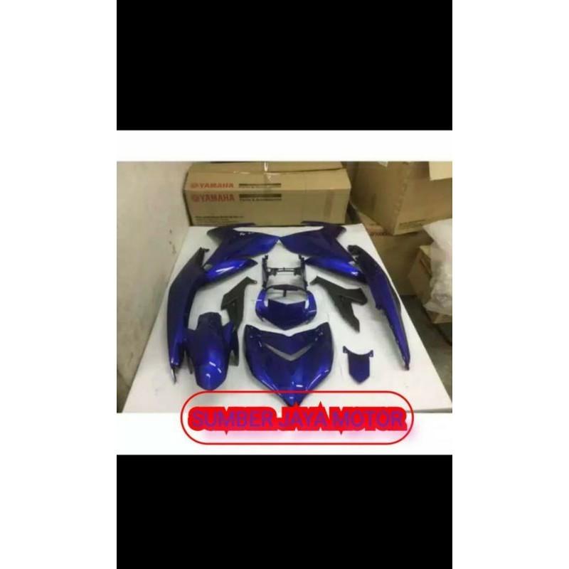 Cover body halus mx king 150 full set biru original Yamaha - Shop ...