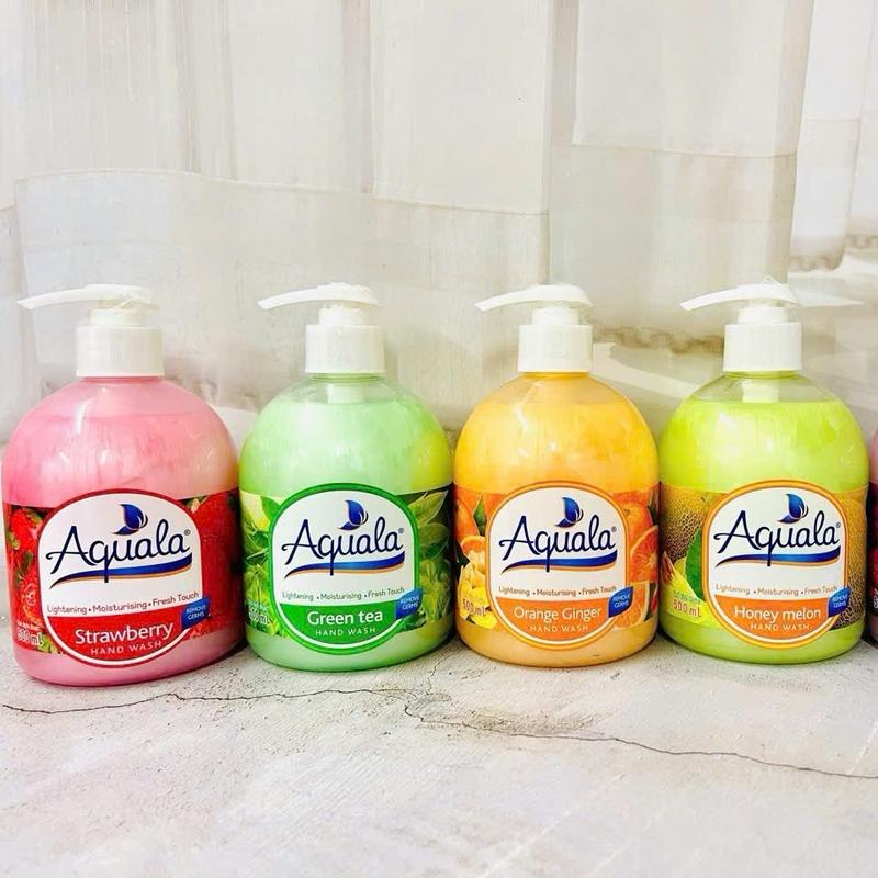 Nước rửa tay AQUALA Hand Wash 500ml hương trái cây xà phòng xà - TikTok ...