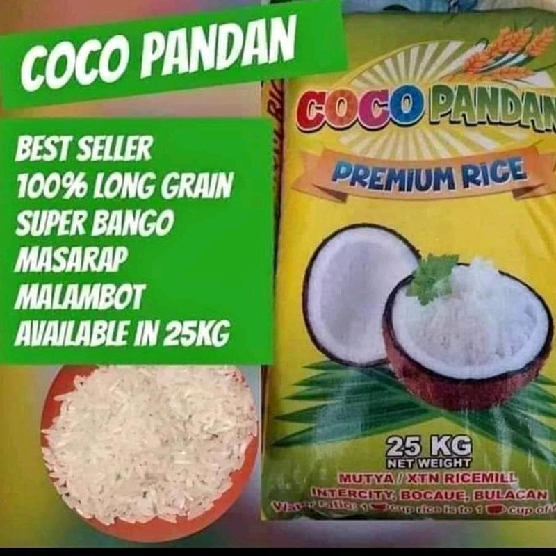 Coco pandan Rice 25kilos Mabango - TikTok Shop Philippines