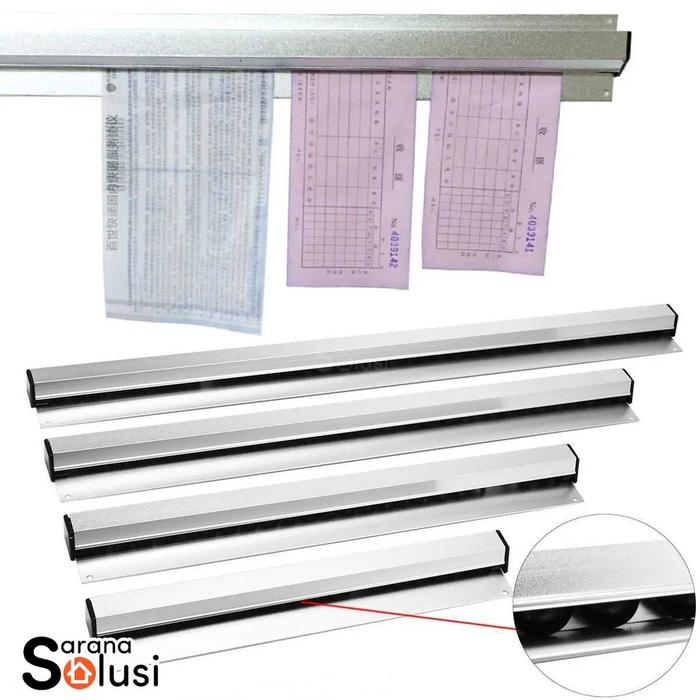 Jual Holder Gantungan Kertas Pesanan Restoran Menu Order Bill - Silver ...