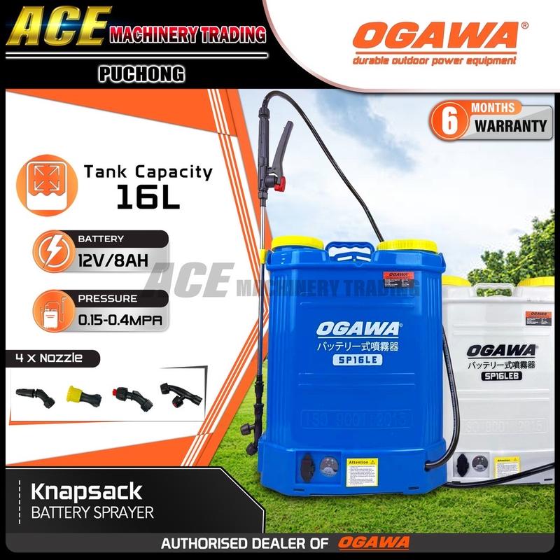 Ogawa Knapsack Sprayer Mesin Spray 16L,18L,20L - TikTok Shop Malaysia