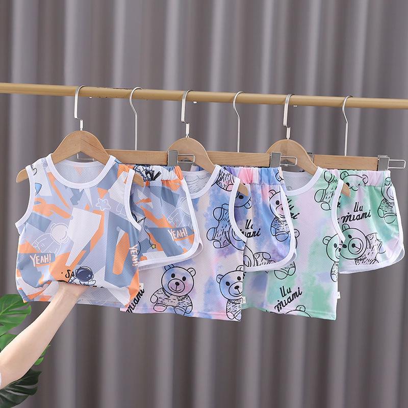 Children's Vest Suit Summer Summer New Children's Clothing Boys ...
