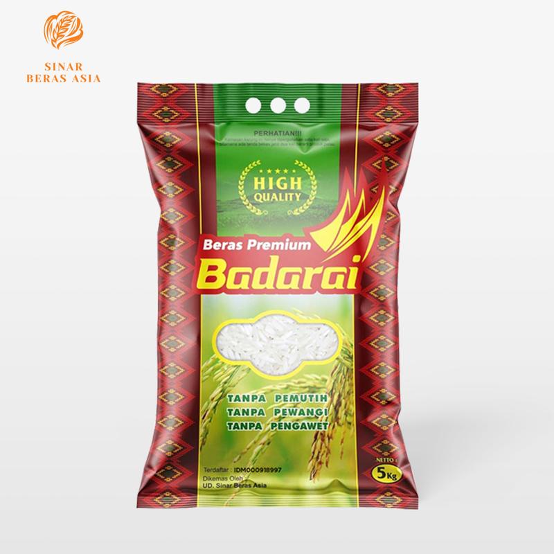 Beras Pera Premium Badarai 5kg Nasi Padang - Shop | Tokopedia
