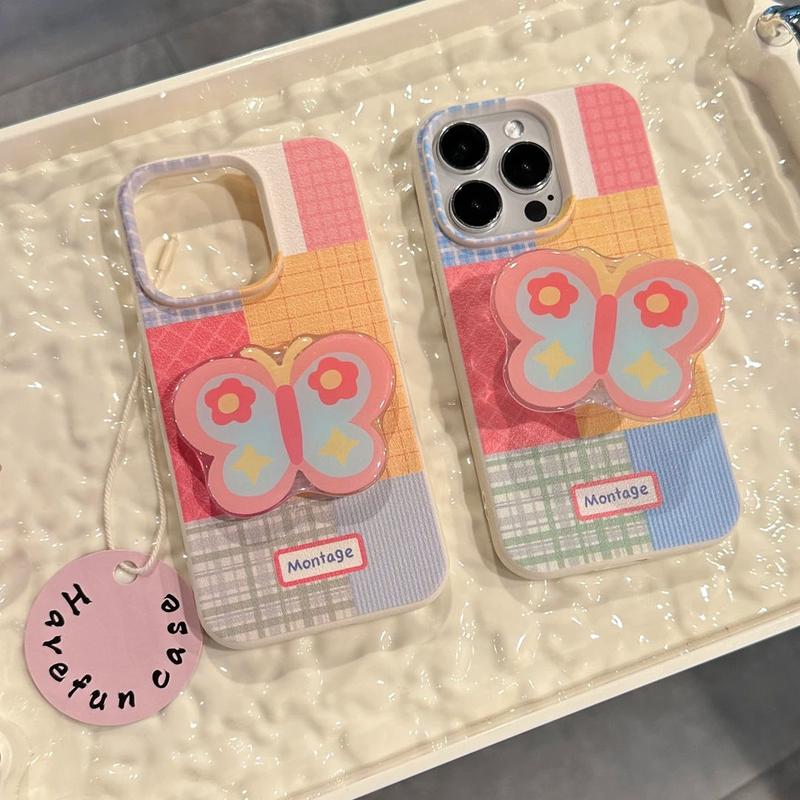 Sarung Telefon, Reka Bentuk Rama-rama Penyambung Berpetak, Sesuai ...