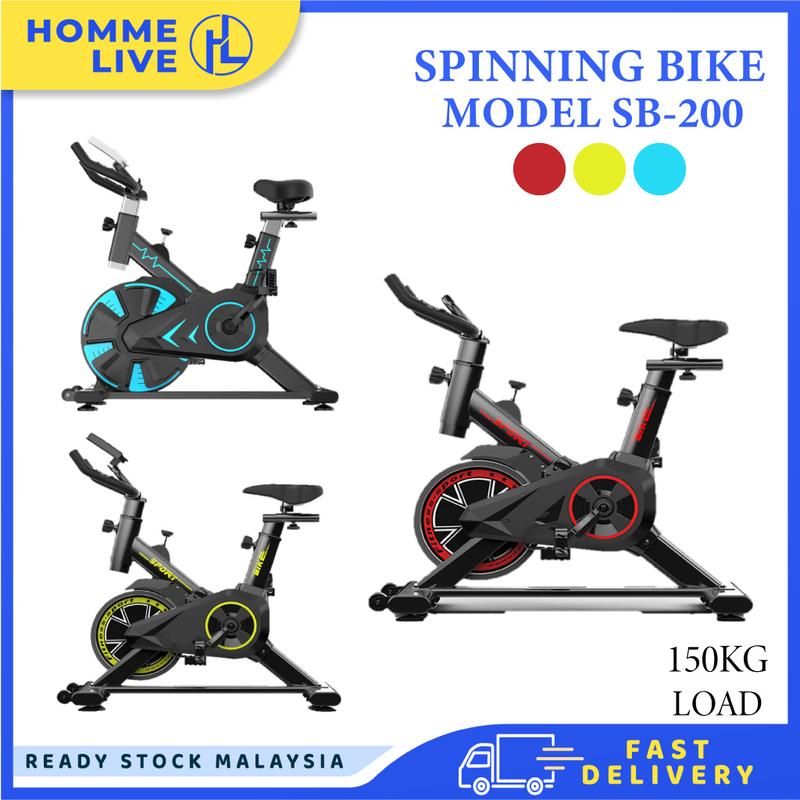Spinning Bike Bicycle SB200 Home Fitness Equipment Ultra-Quiet ...
