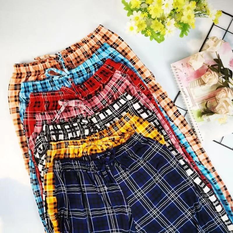 ZQ PRANELA PAJAMA PLAID FLANNEL PANTS CHECKERED DRAPE PANTS - TikTok ...