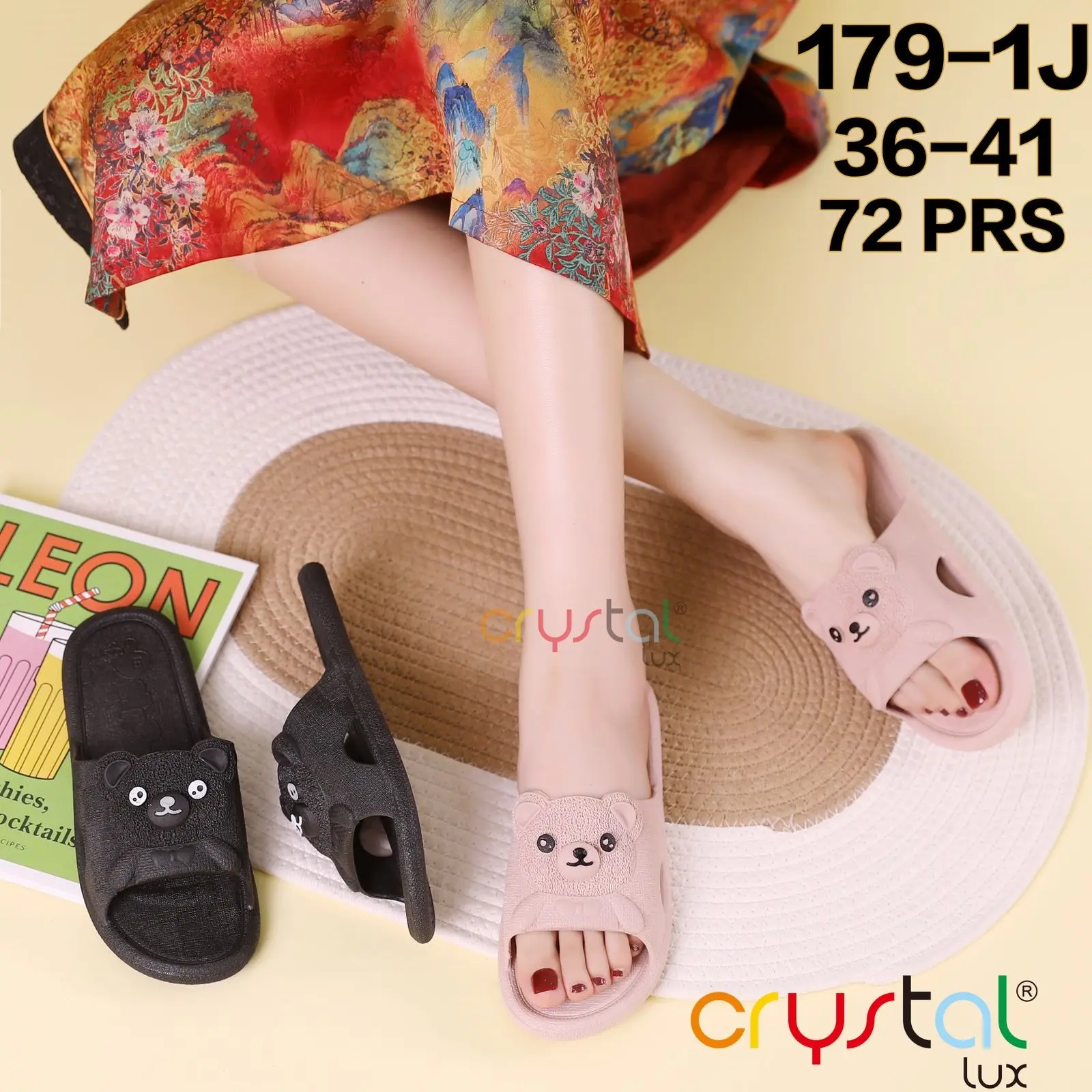 Sandal Selop Boneka | Sendal Selop Wanita | CL179-1HTM - Shop | Tokopedia