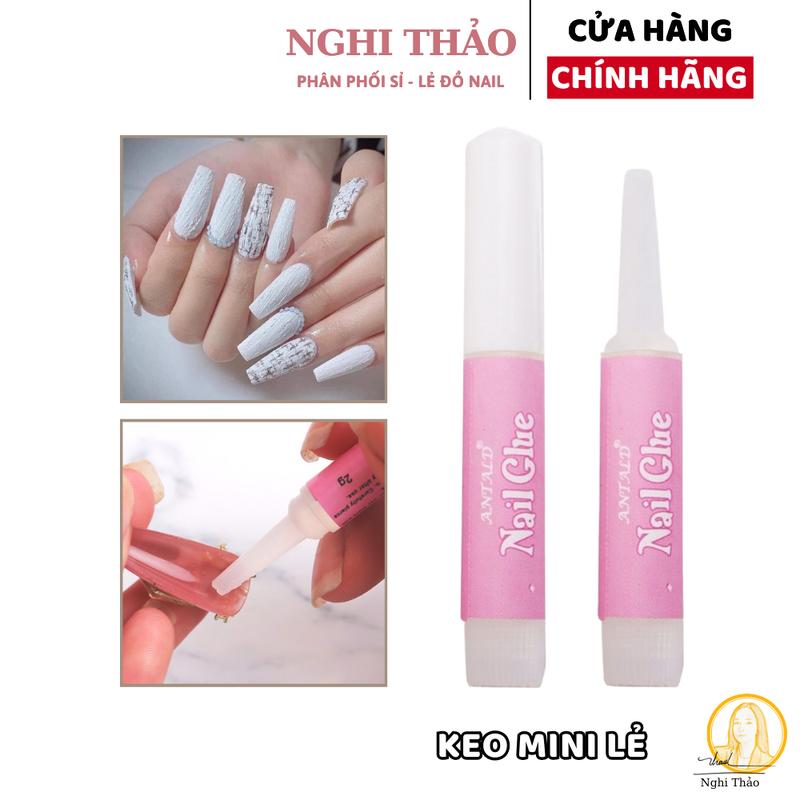 Keo dán móng mini nail box 2g - TikTok Shop Vietnam