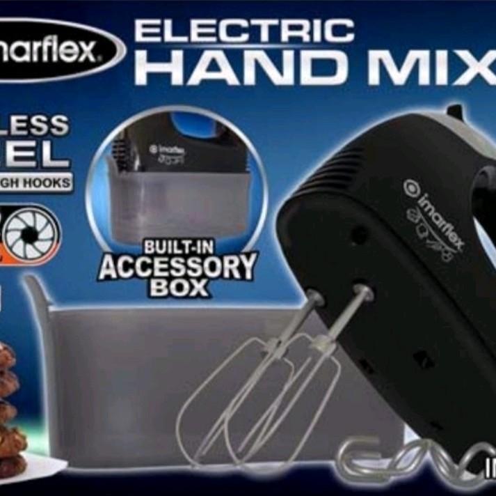 Imarflex Electric hand mixer with accessory box Hand Mixer Speed ...