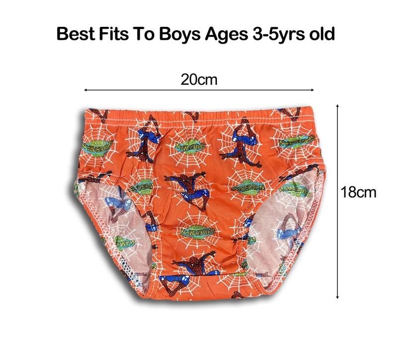 12 Pieces Character Kids Brief 3-5 years old - TikTok Shop Philippines