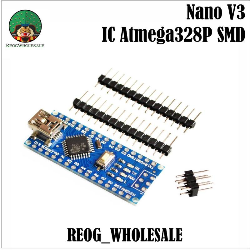Arduino Nano V3.0 CH340 Compatible Board Atmega328 Microcontroller ...
