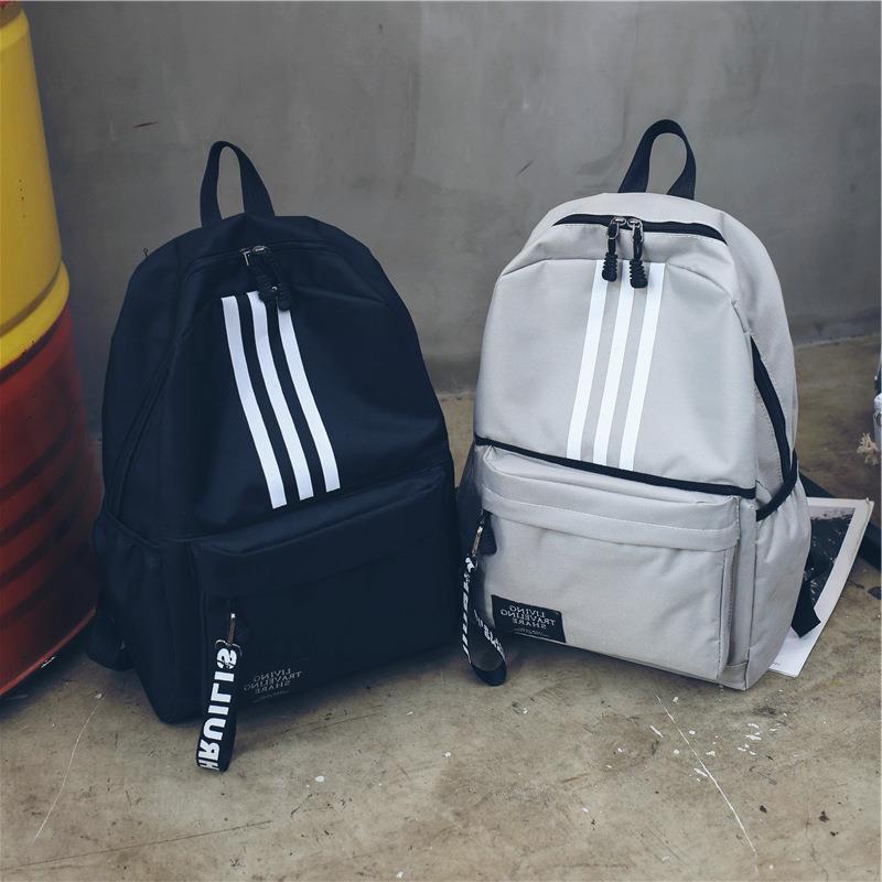 Travel Trendy Brand Backpack Large Capacity Couple Backpack University ...