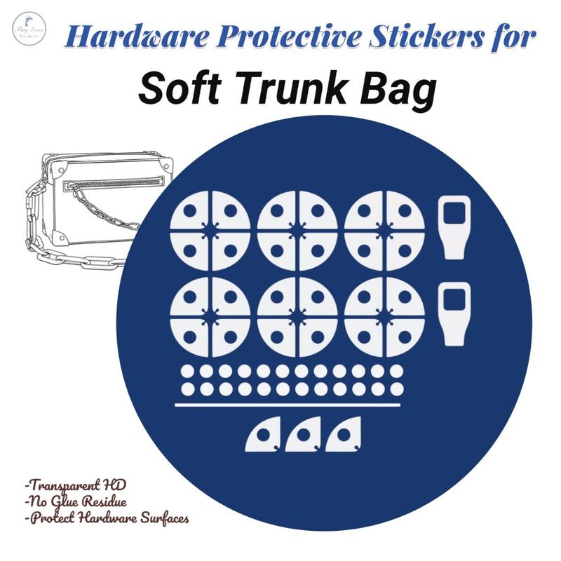 Bag Lover | Hardware Protection Sticker For Soft Trunk Bag Transparent ...