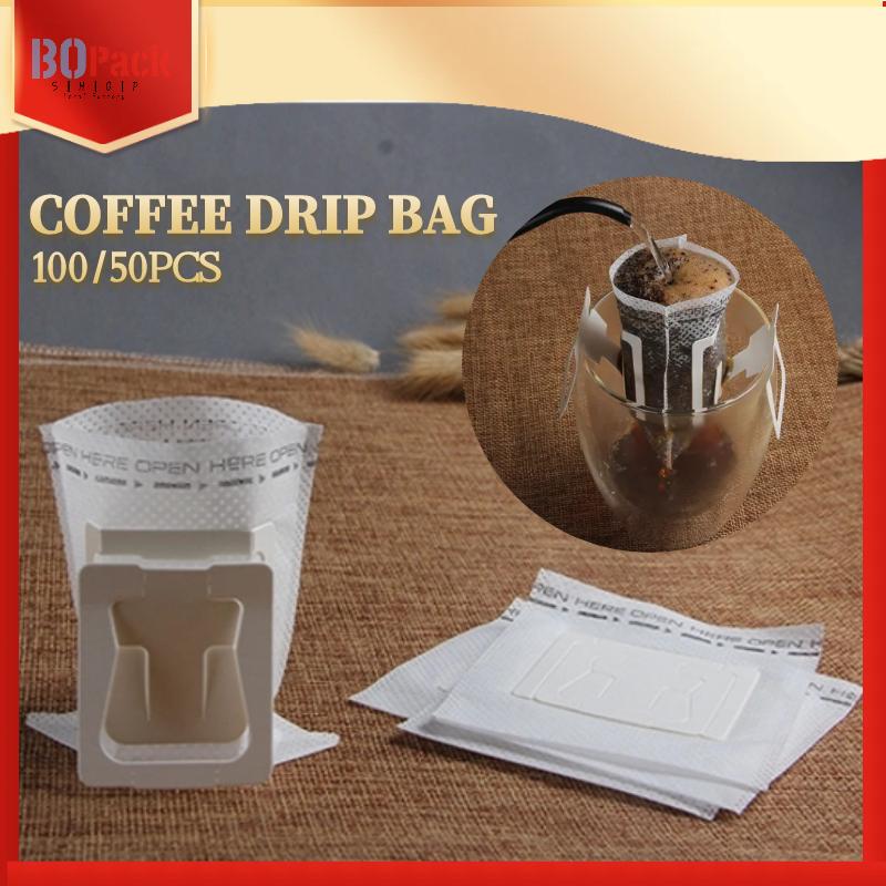 100/50 pcs Empty Coffee Drip Bags - Ideal for Rebranding, Te - TikTok ...