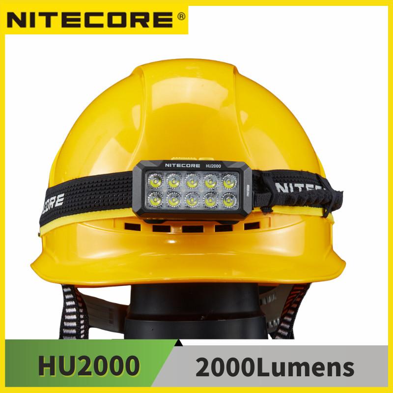 Lampu Kerja Jenis Pemisah Output Tinggi, NITECORE HU2000, 2000 - TikTok Shop Malaysia