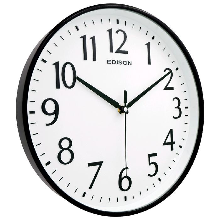 Jual Jam Dinding Edison EDW 320 T38 Timbul Diameter 320mm 32cm - Putih ...