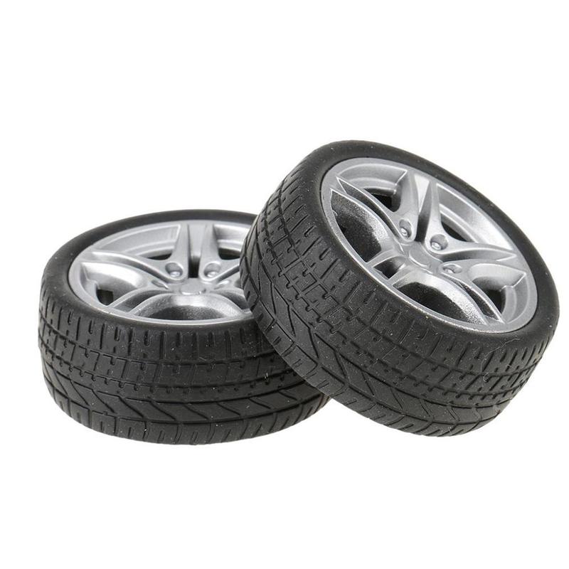 Roda Getah Tahan Lama, 2pcs, Diameter 48mm, Sesuai untuk Membuat ...