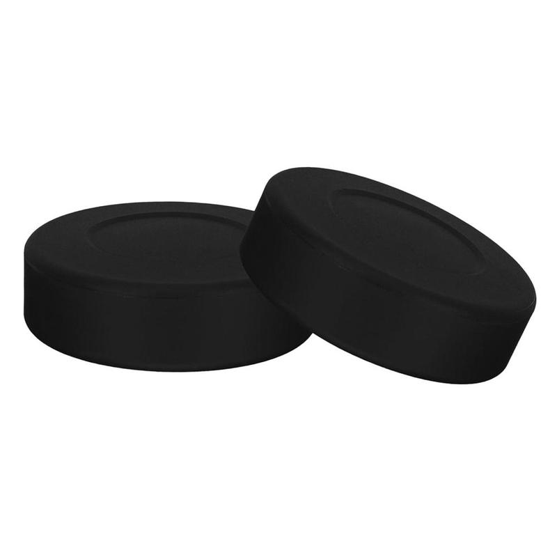 2 Pieces Ice Hockey Puck Durable Rubber Hockey Puck Portable - TikTok ...