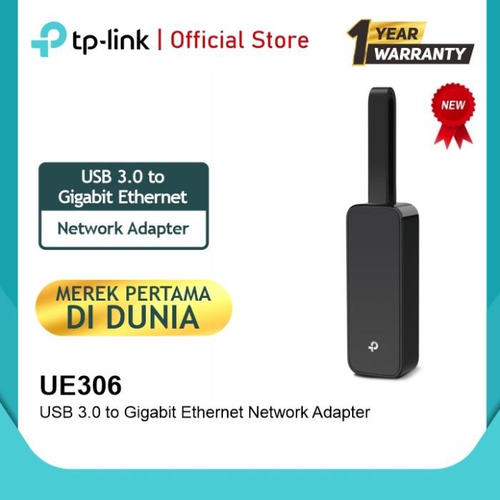 Jual Adapter TPLINK UE306 USB 3.0 to RJ45 Gigabit Ethernet Network ...