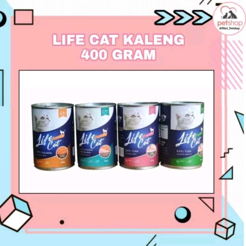 Life Cat Kaleng Kitten & Adult 400 gr makanan basah kucing kaleng ...