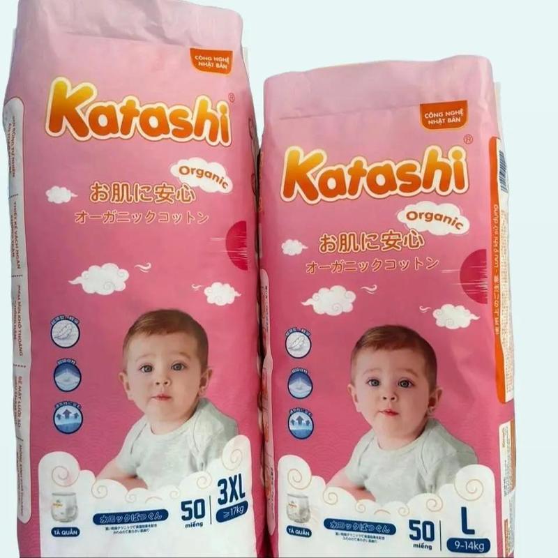 [Chính hãng] Bỉm quần Katashi Organic hữu cơ siêu thấm hút (100 ...