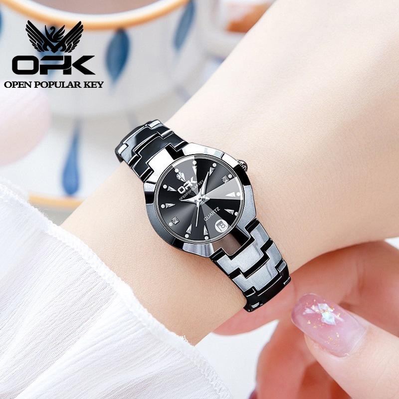 OPK Watch For Women Waterproof Original Stainless Steel Quartz - TikTok ...