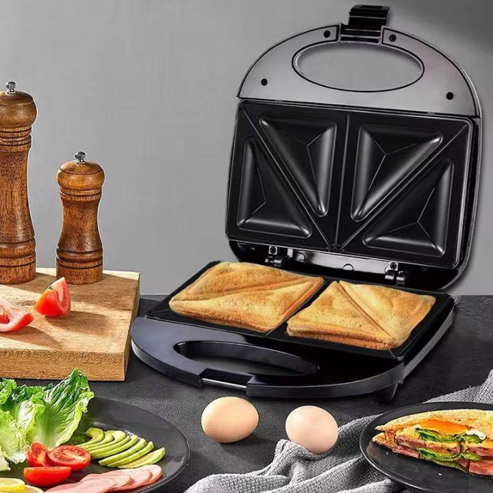 Electric Triangle Sandwich Maker 750W Cooking Kitchen Appliances ...