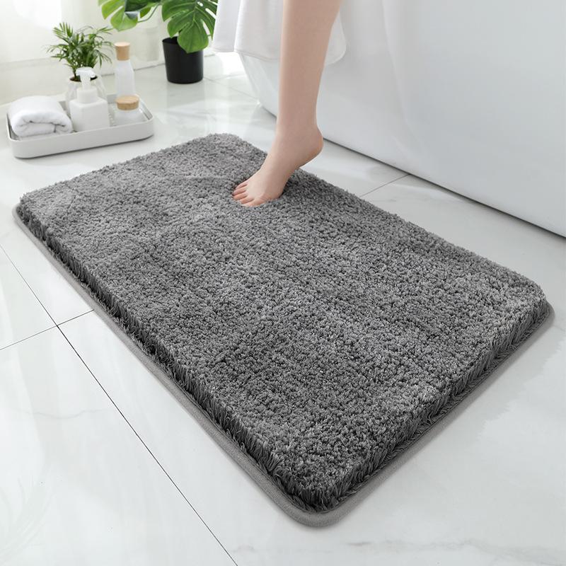 Modern Simple Solid Color Floor Mat Bathroom Entrance Non-Slip - TikTok ...