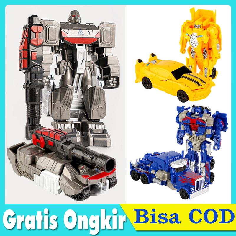 Robot Transformers Tank Bumblebee One Step - Mainan Anak Auto ...